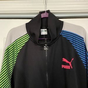 Puma | Jackets & Coats | Mens Puma Tech Fleece Style Jacket | Poshmark